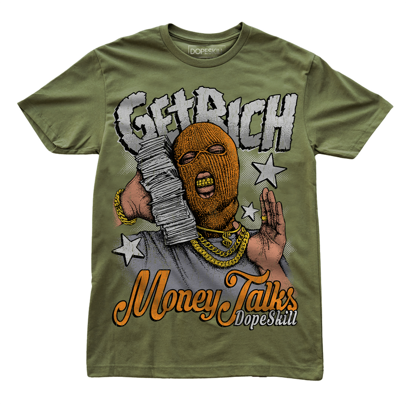 Jordan 5 Olive DopeSkill Olive Mens Oversized T Shirt – Get Rich ...