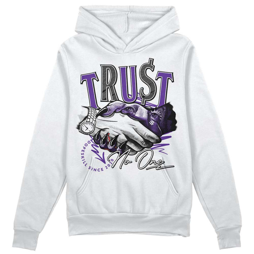 PURPLE Collection DopeSkill Hoodie Sweatshirt Trust No One Graphic – DOPESKILL