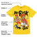Yellow Ochre 6s DopeSkill Yellow T-shirt No Risk No Story Graphic ...